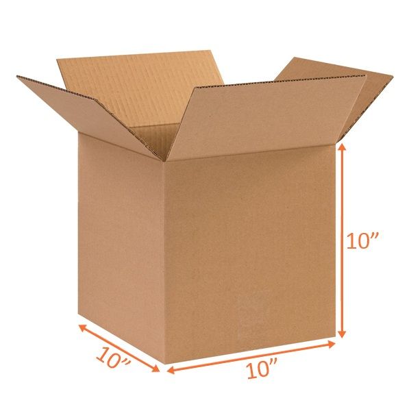 10x10x10 Double Wall Shipping and Packing Box (5 Pack)